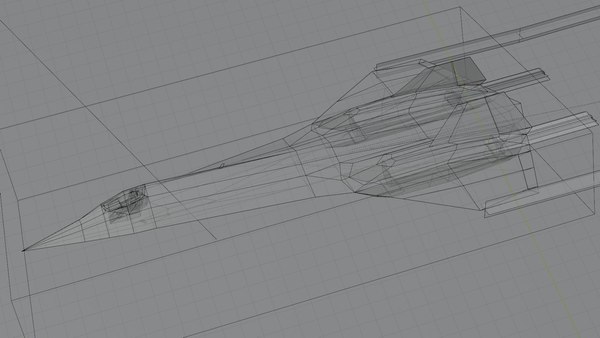 3D Lockheed SR-72 Darkstar model - TurboSquid 1917860