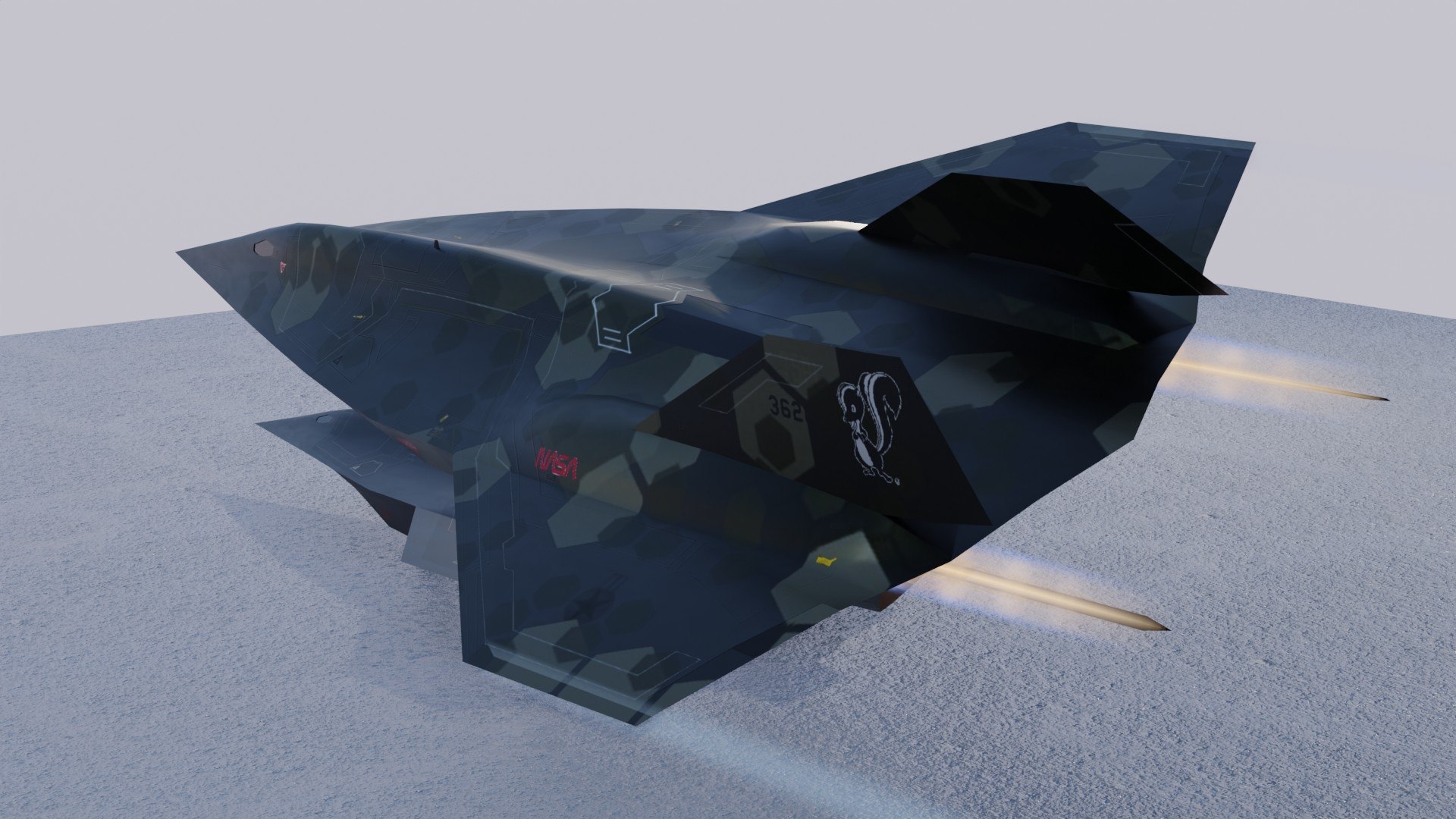3D Lockheed SR-72 Darkstar Model - TurboSquid 1917860