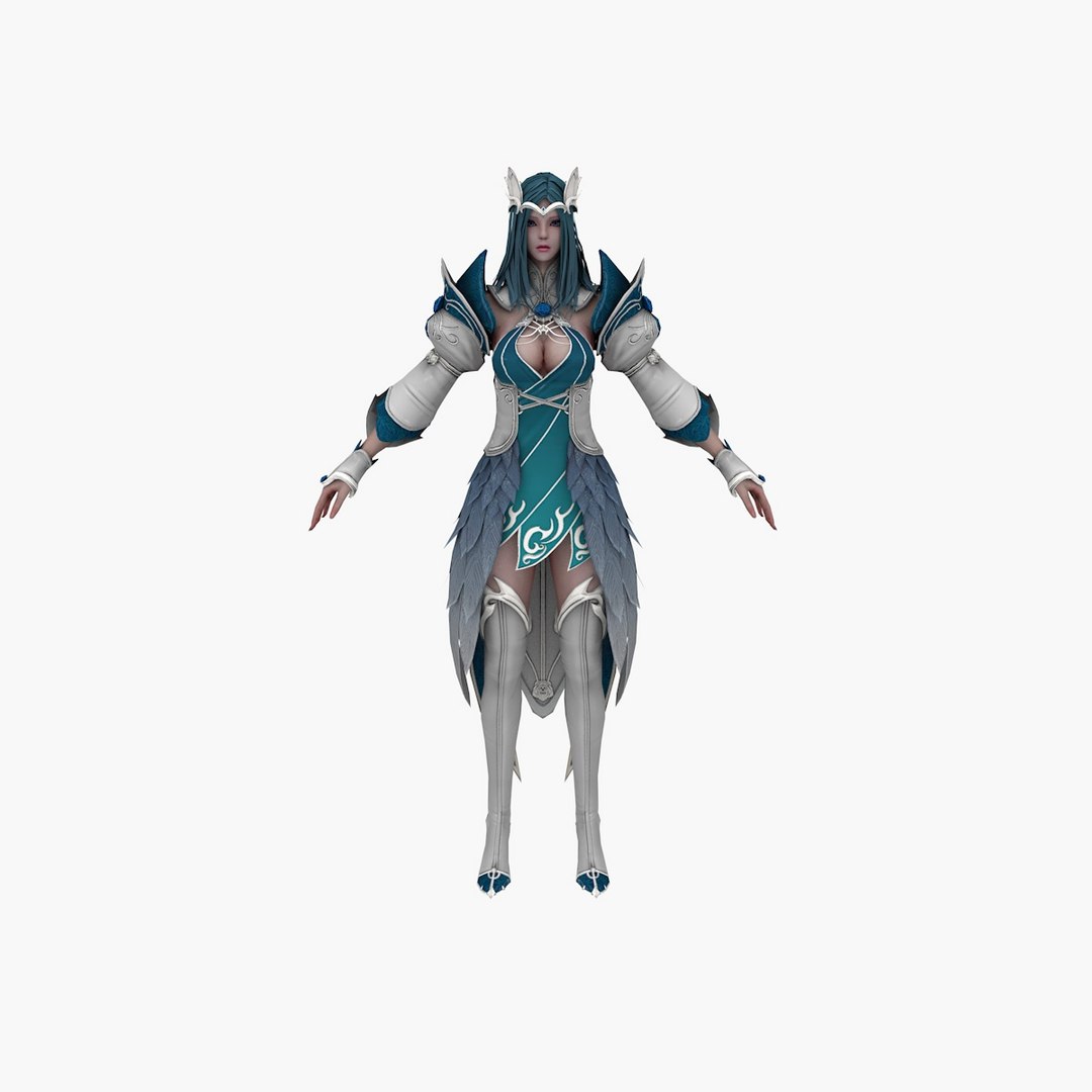 Hero Emilia model - TurboSquid 2075370