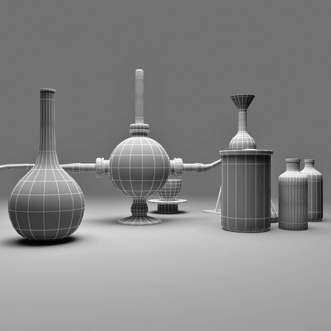 3d model chemical equipment v2