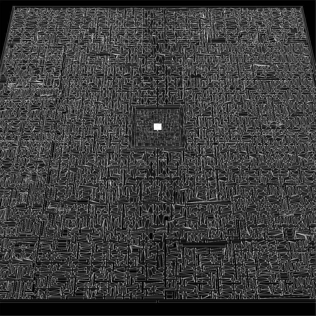 3d mazes geometry model