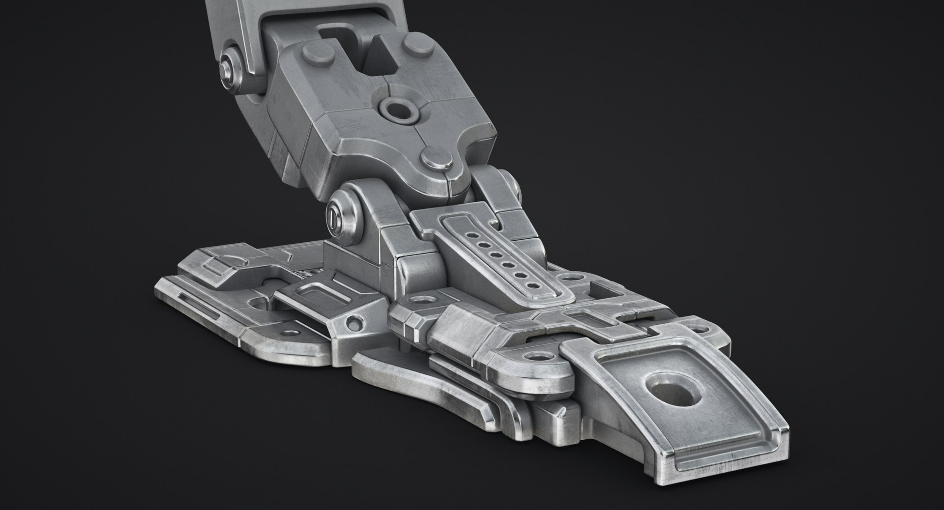 Sci-fi Robot Leg 3D Model - TurboSquid 1225048