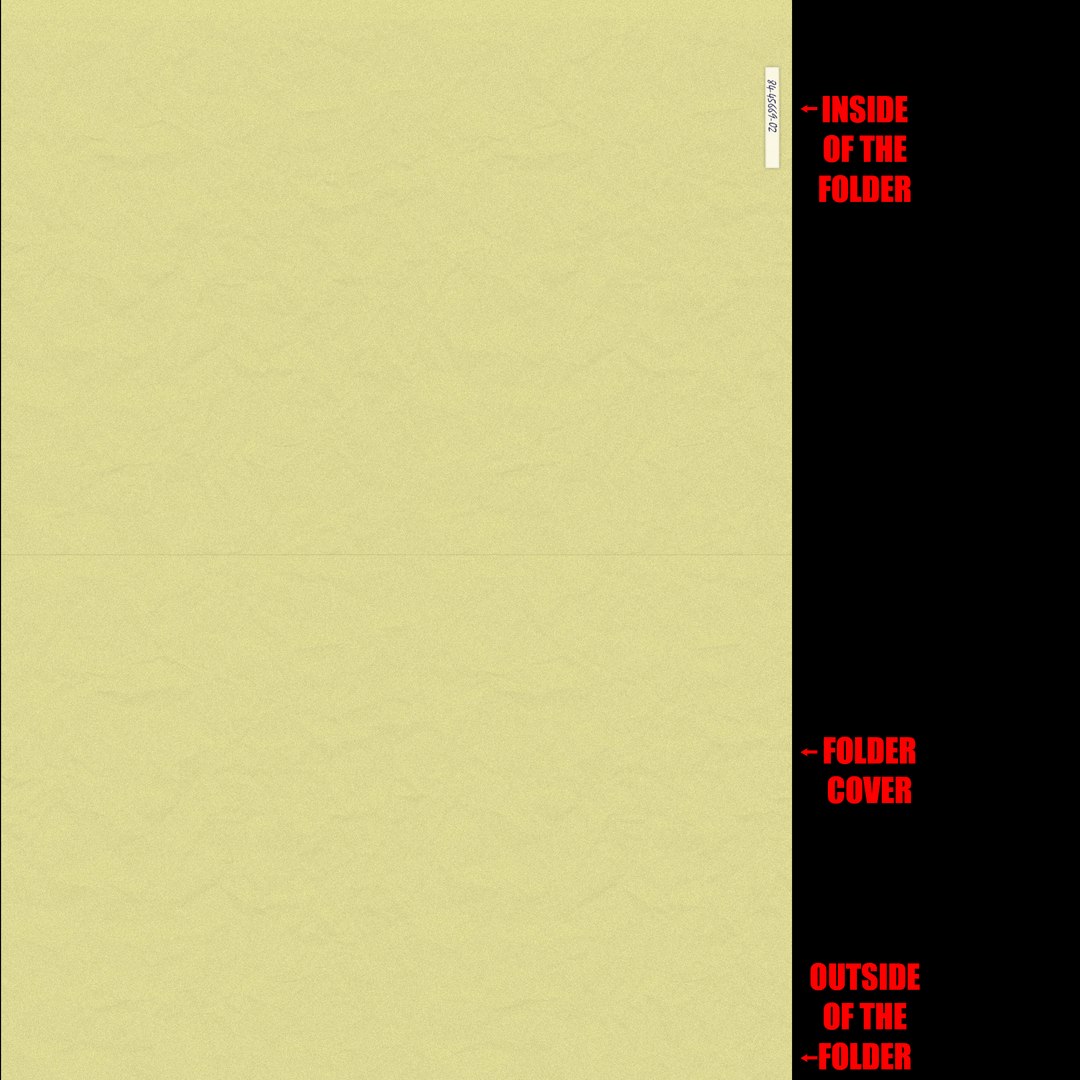 3D Crime Police Investigation Documents Folders Lying On The Ground ...