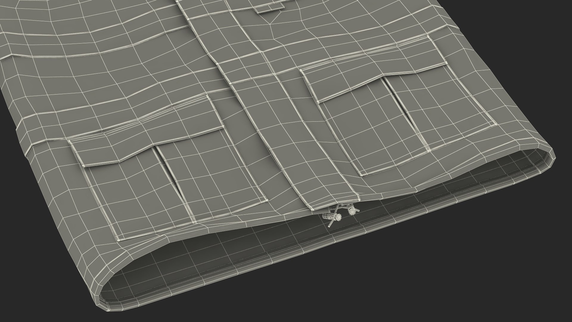 3D High Visibility Safety Rain Jacket - TurboSquid 2127812