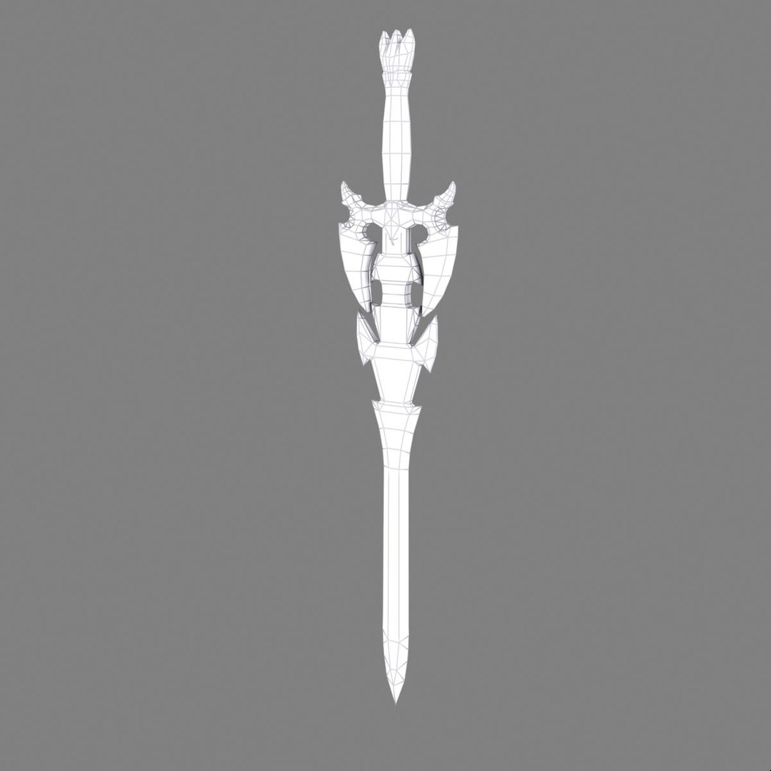 sword 3d model