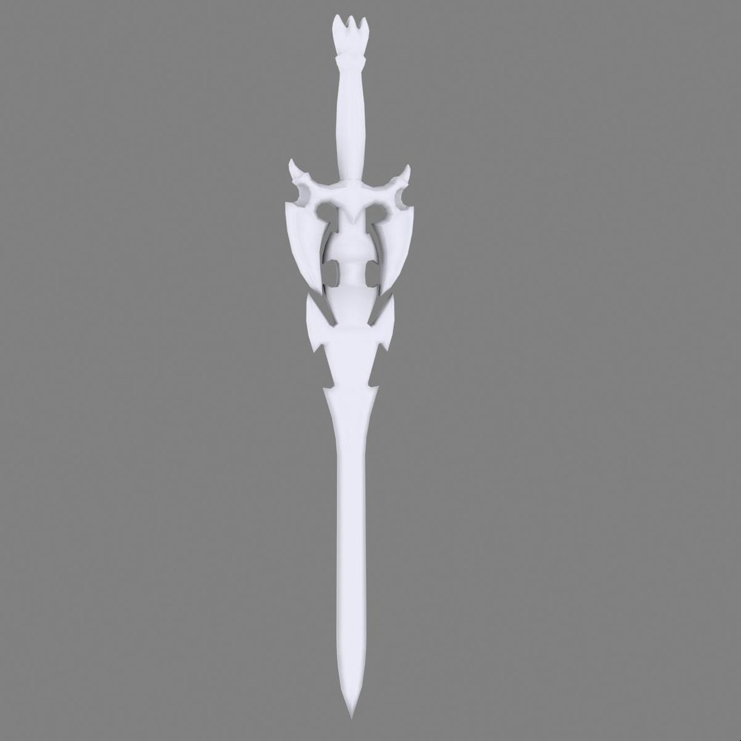 sword 3d model