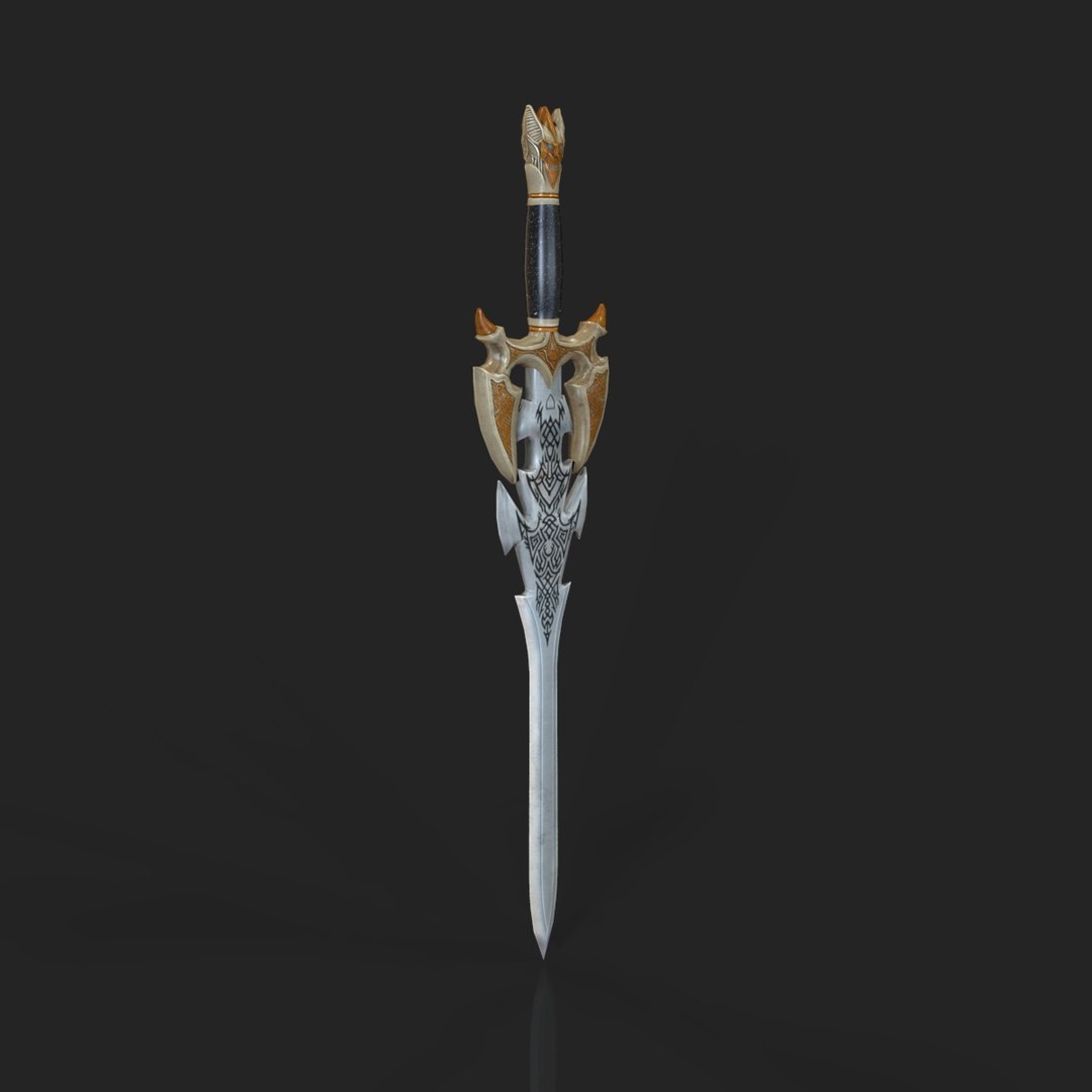 sword 3d model