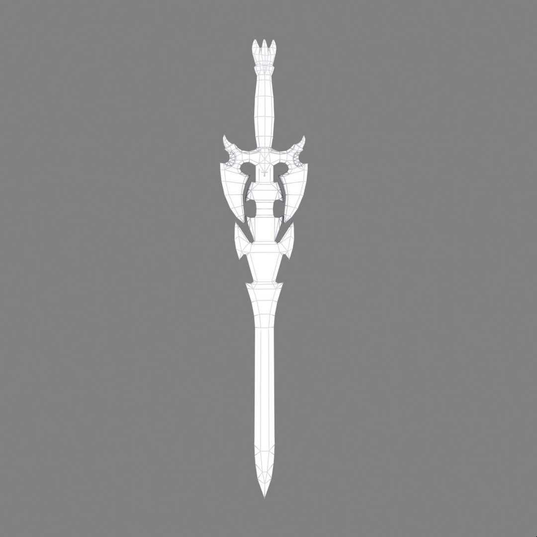 sword 3d model