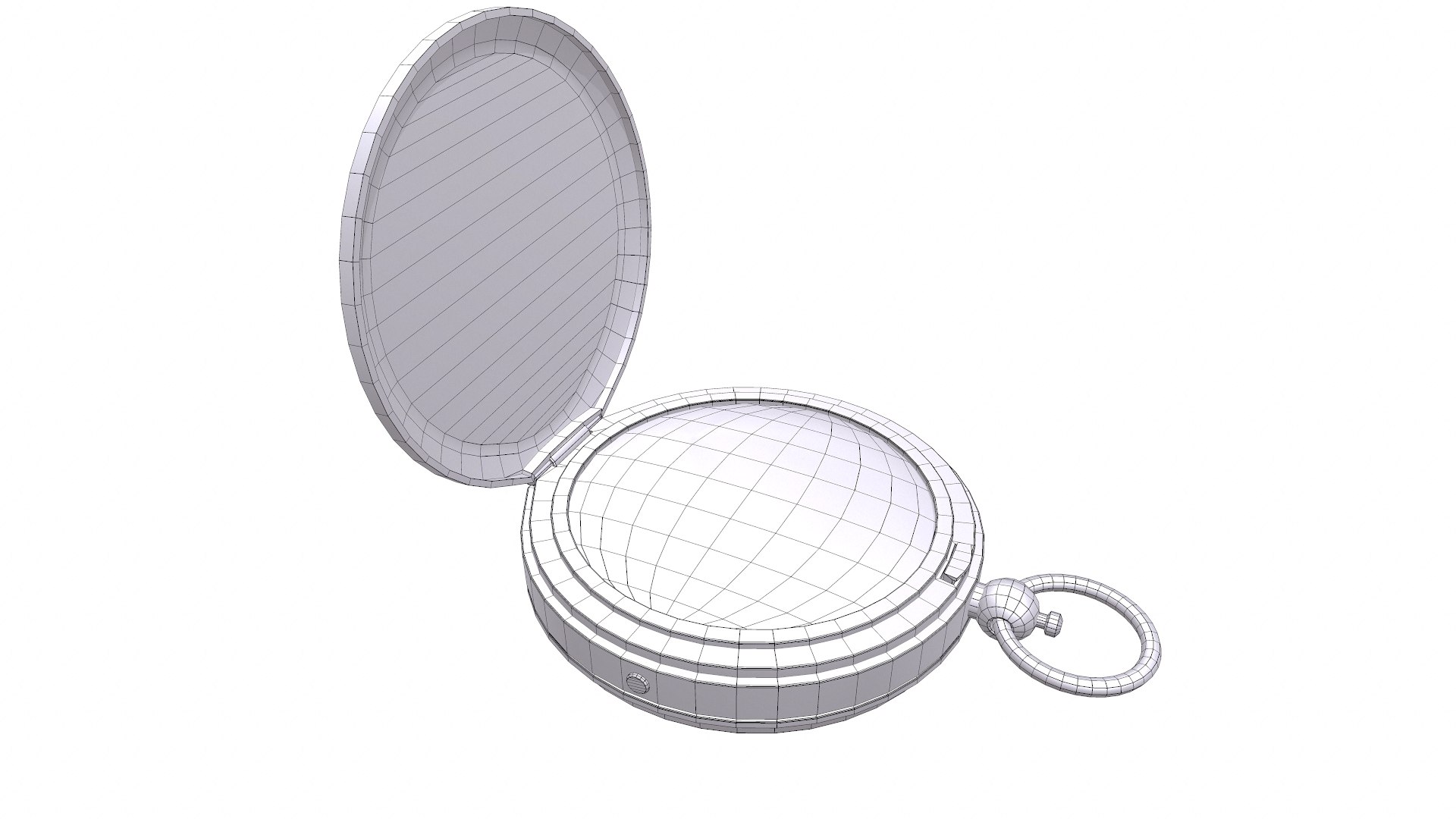 3D Compass Low-poly PBR Model - TurboSquid 2127035