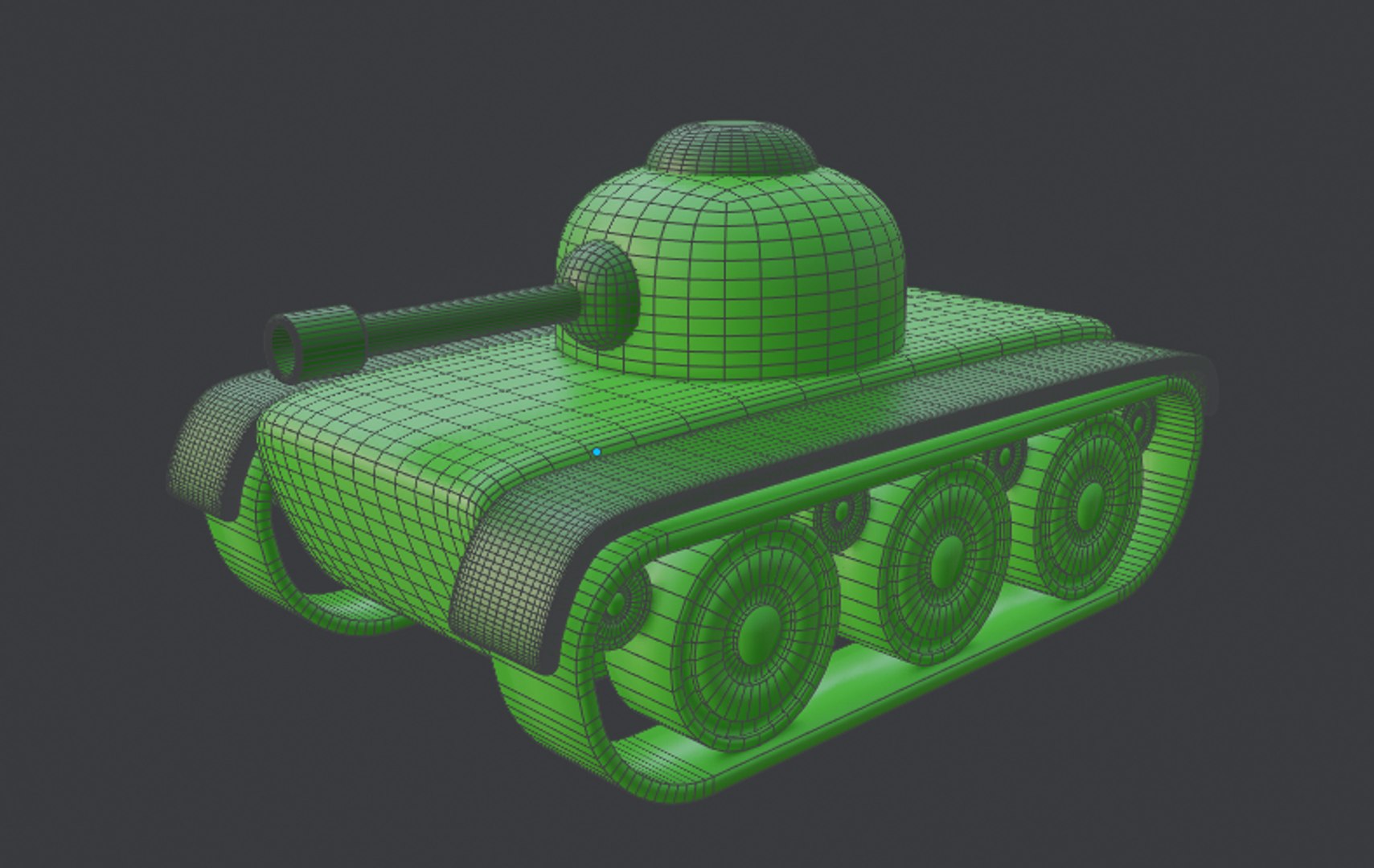 3D Model Cartoon Tank - TurboSquid 1637563
