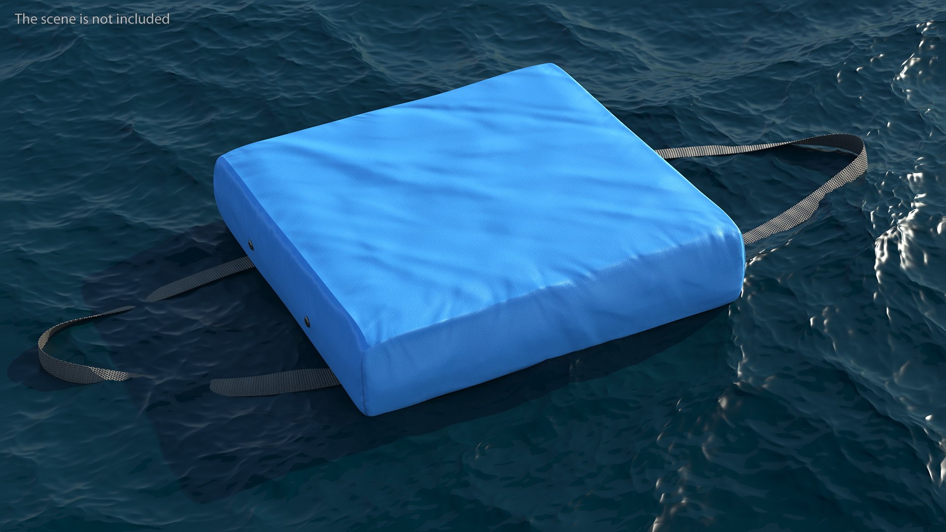 Bradley Type IV Boat Cushion USCG Throwable Flotation Device 3D Model ...