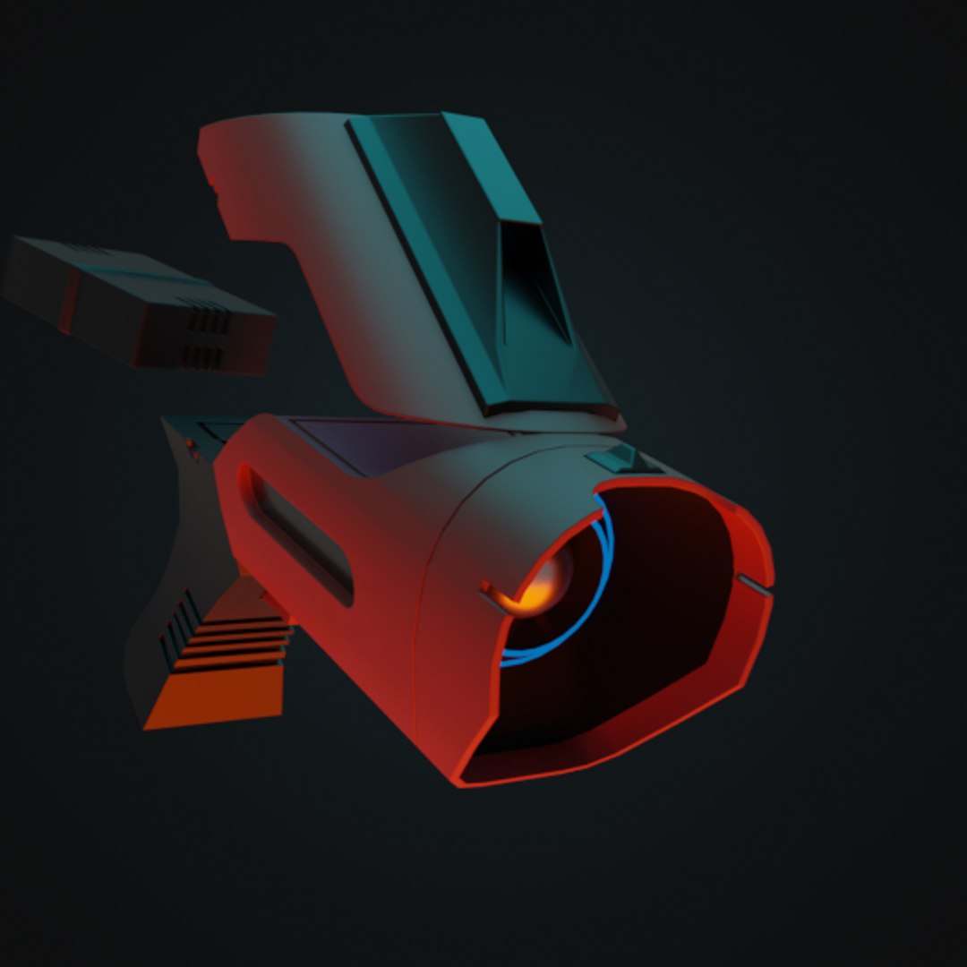 Plasma Gun 3D Model - TurboSquid 1582191