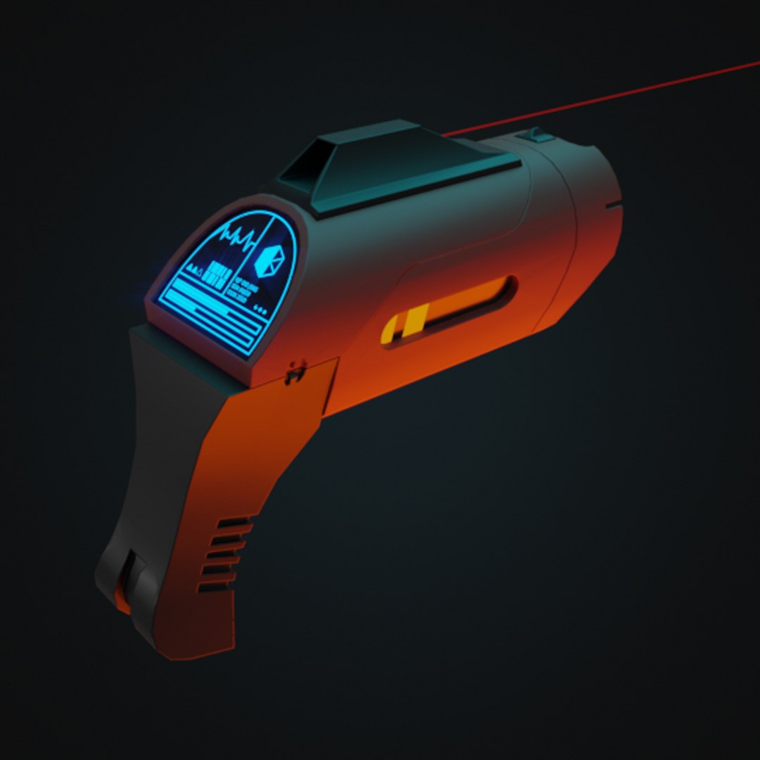 Plasma Gun 3D Model - TurboSquid 1582191