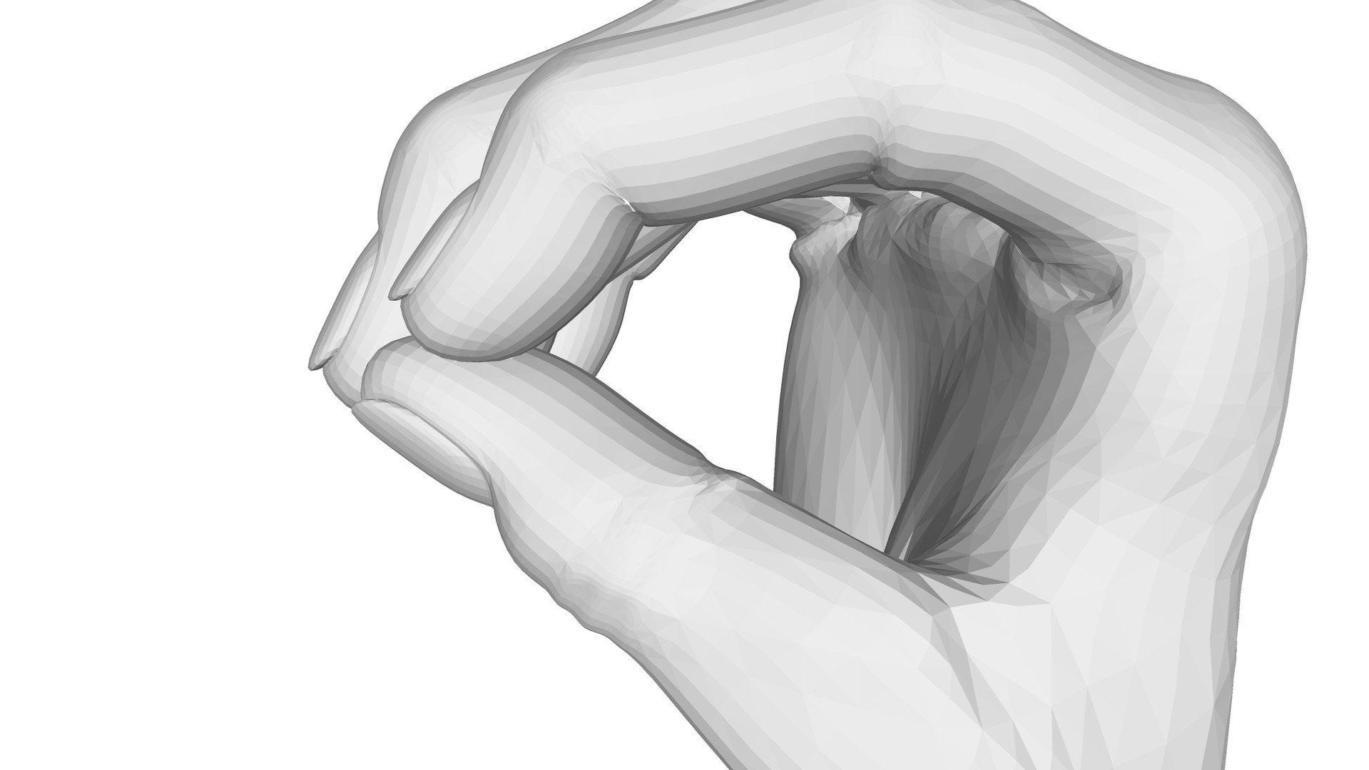 3D Realistic Hand Model Pose Gesture 14 Model - TurboSquid 1975637