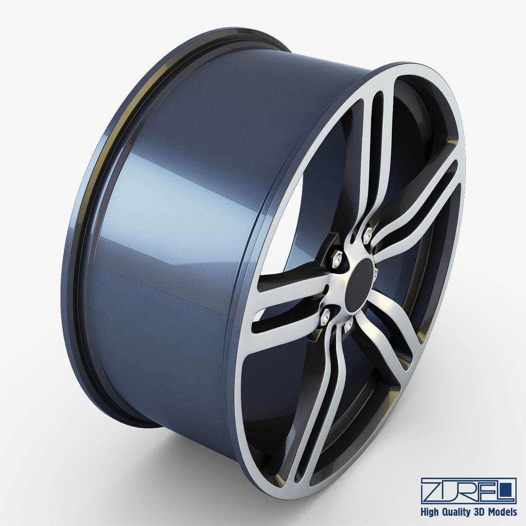 3D car rim wheel volume 2 - TurboSquid 1354572