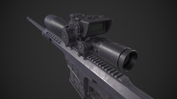 modelo 3d Modelo Barrett 98b - TurboSquid 1911956