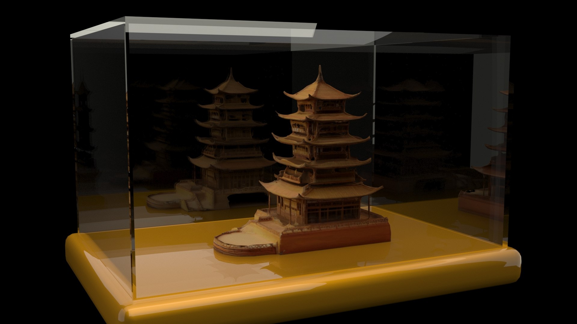 Chinese Ancient House Model - TurboSquid 2275894