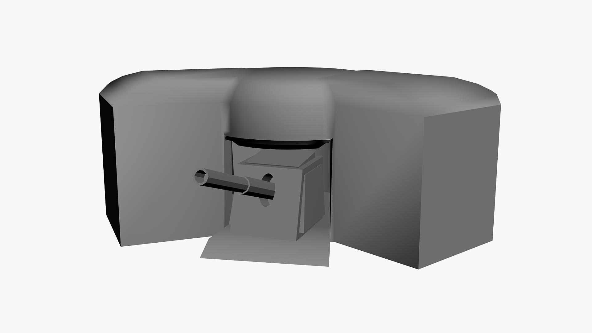 3D German Bunker LP - TurboSquid 2395571