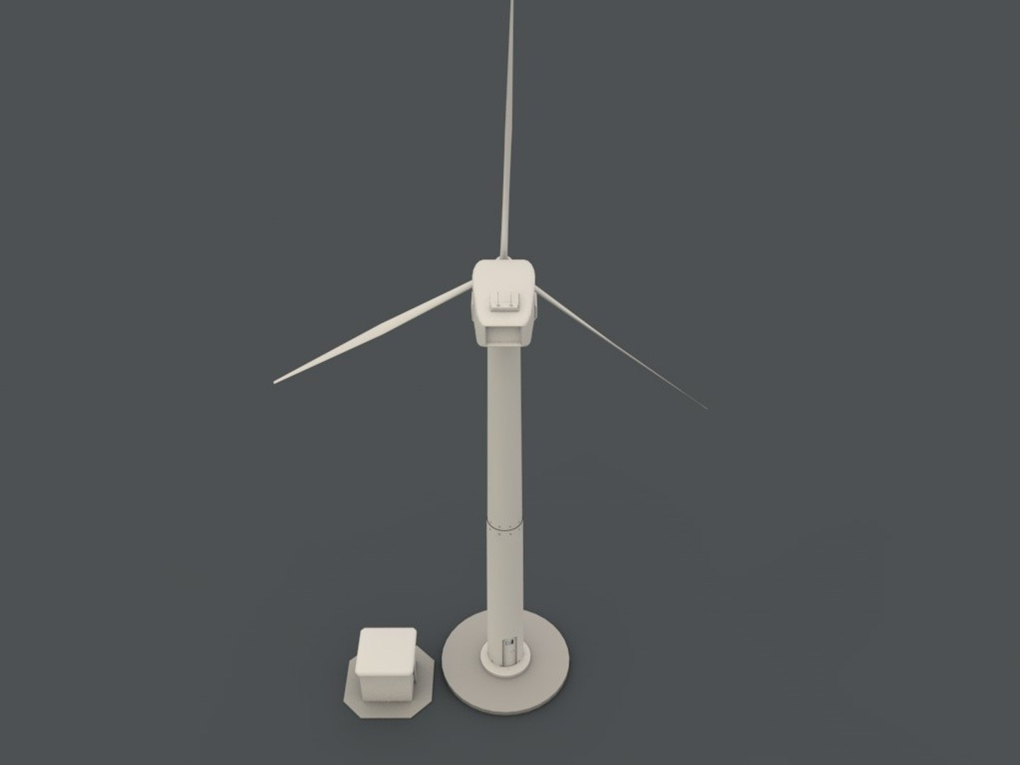 3d Model Electricity Windmill