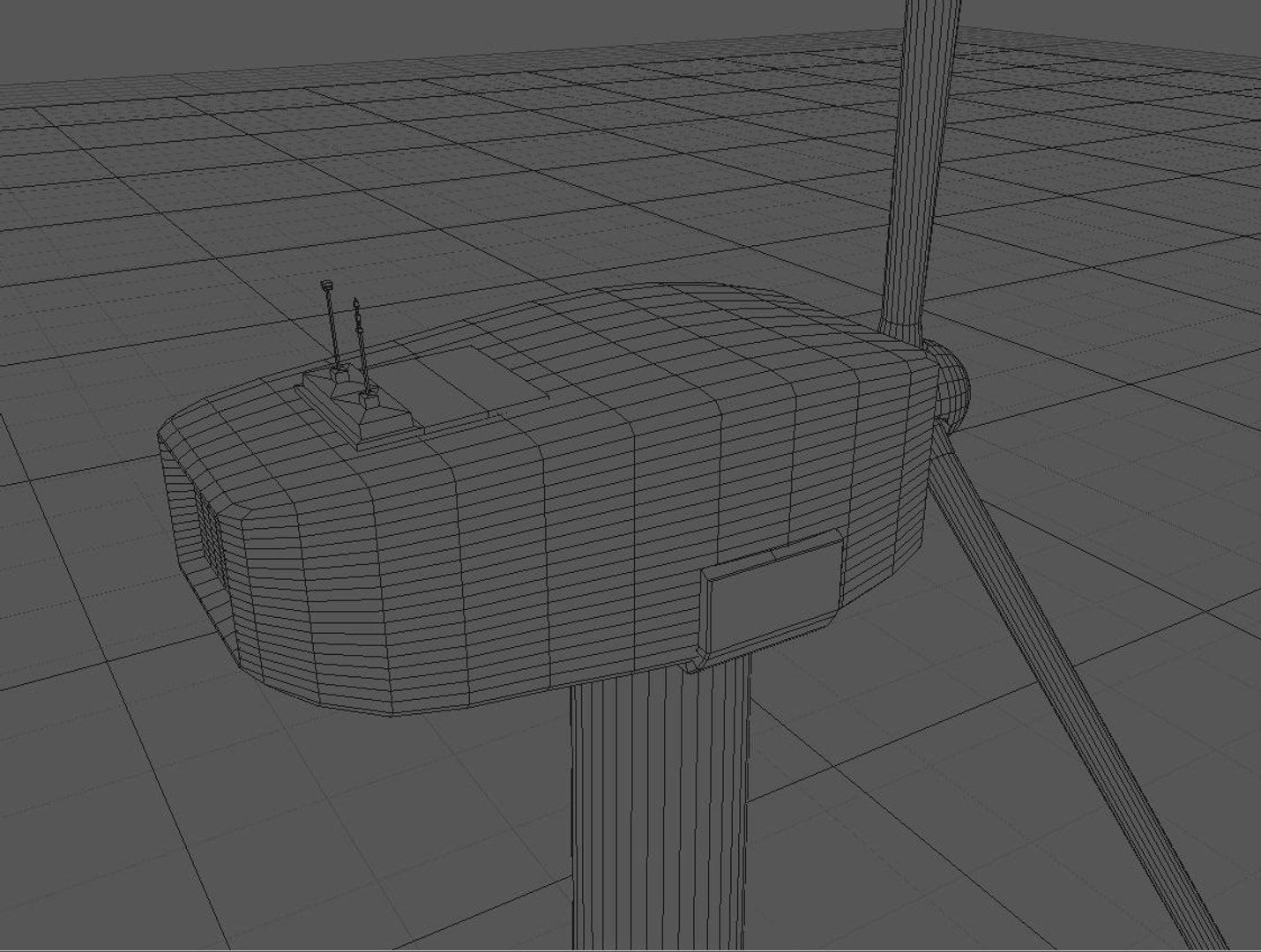 3d Model Electricity Windmill