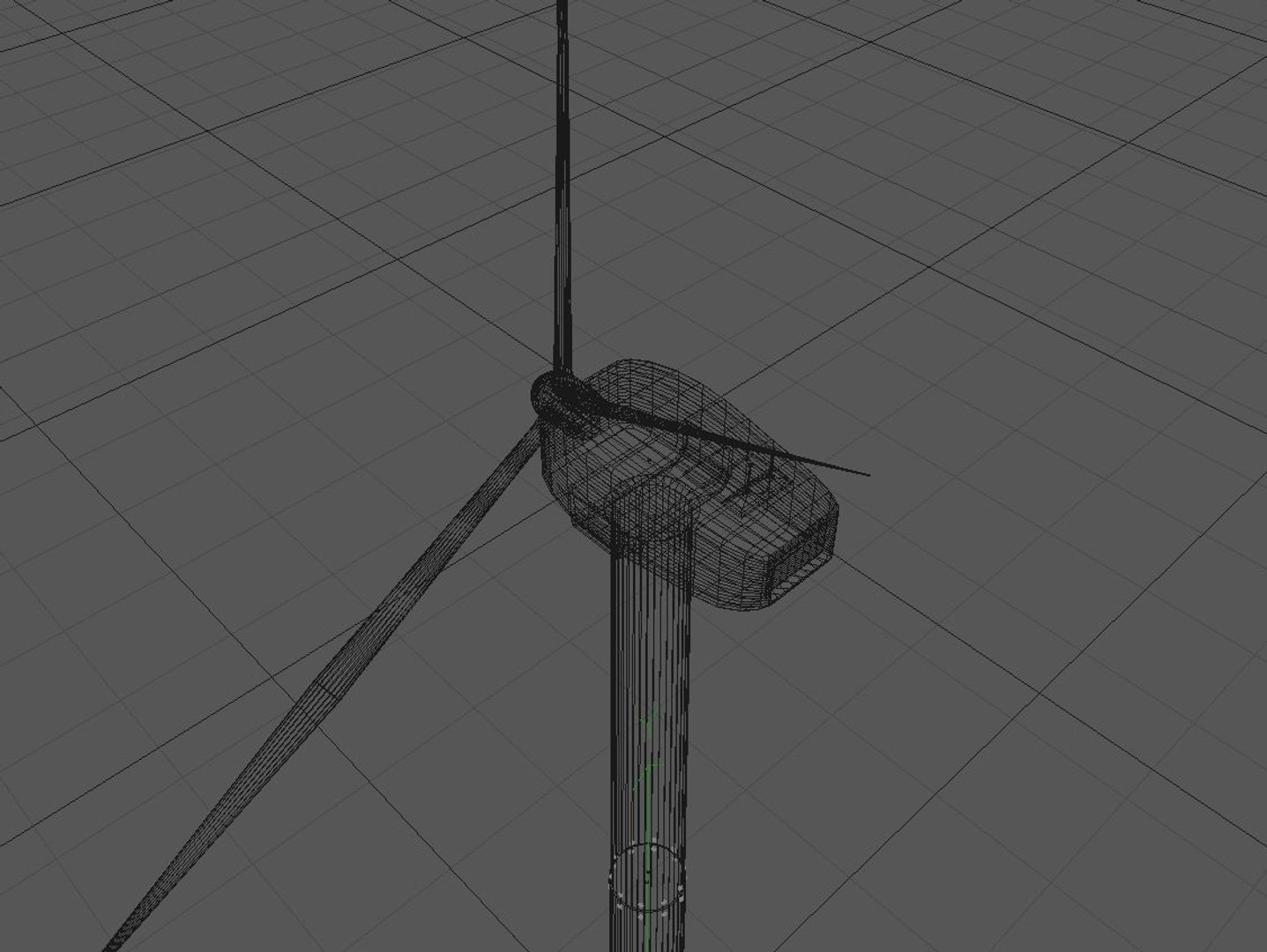 3d Model Electricity Windmill