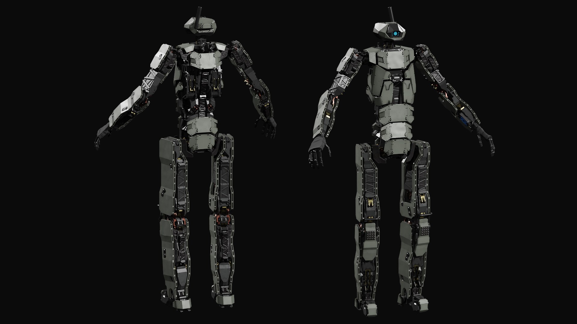 Robot Worker 3D - TurboSquid 2359101