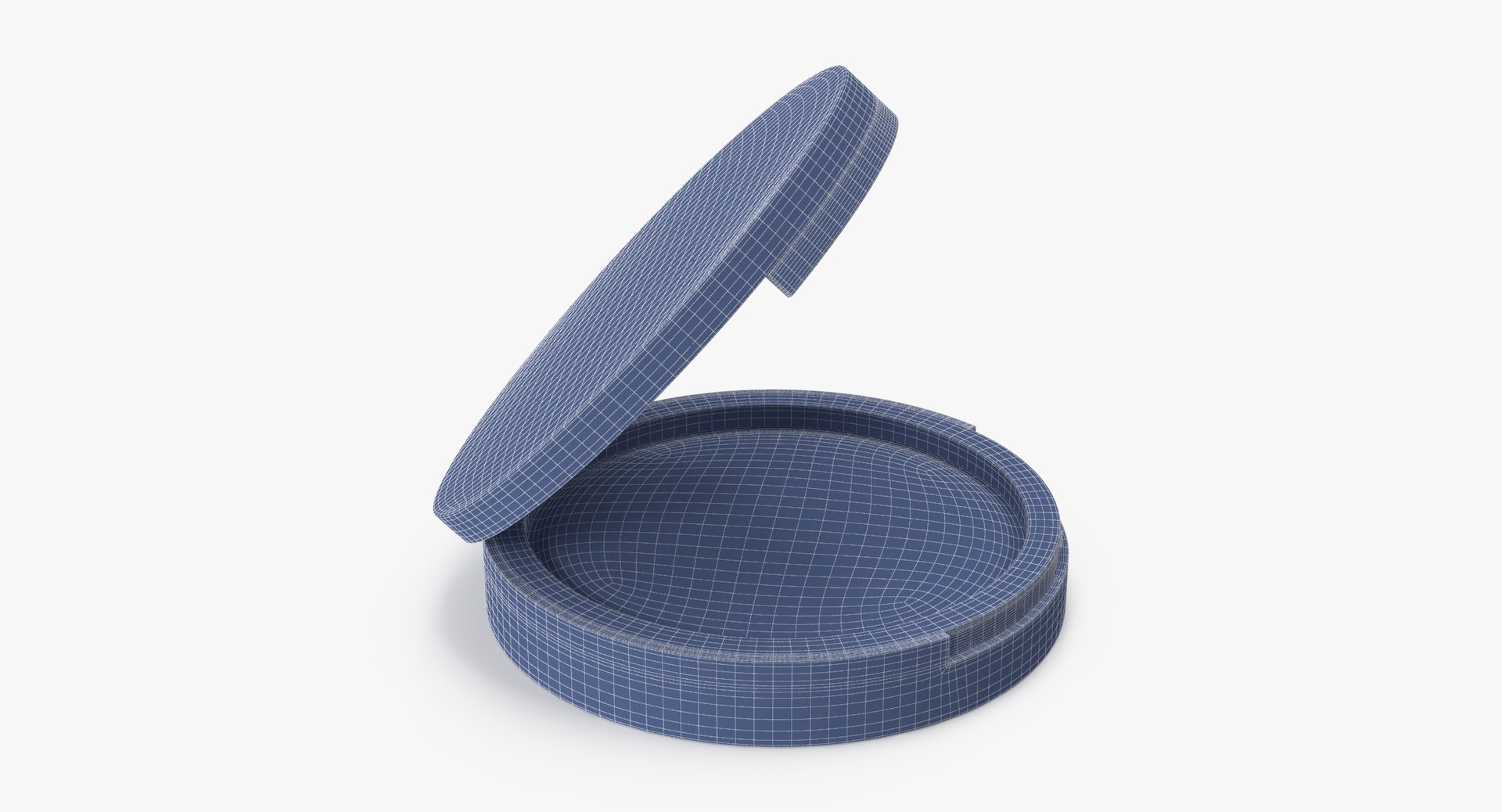 3d c4d powder canisters puff