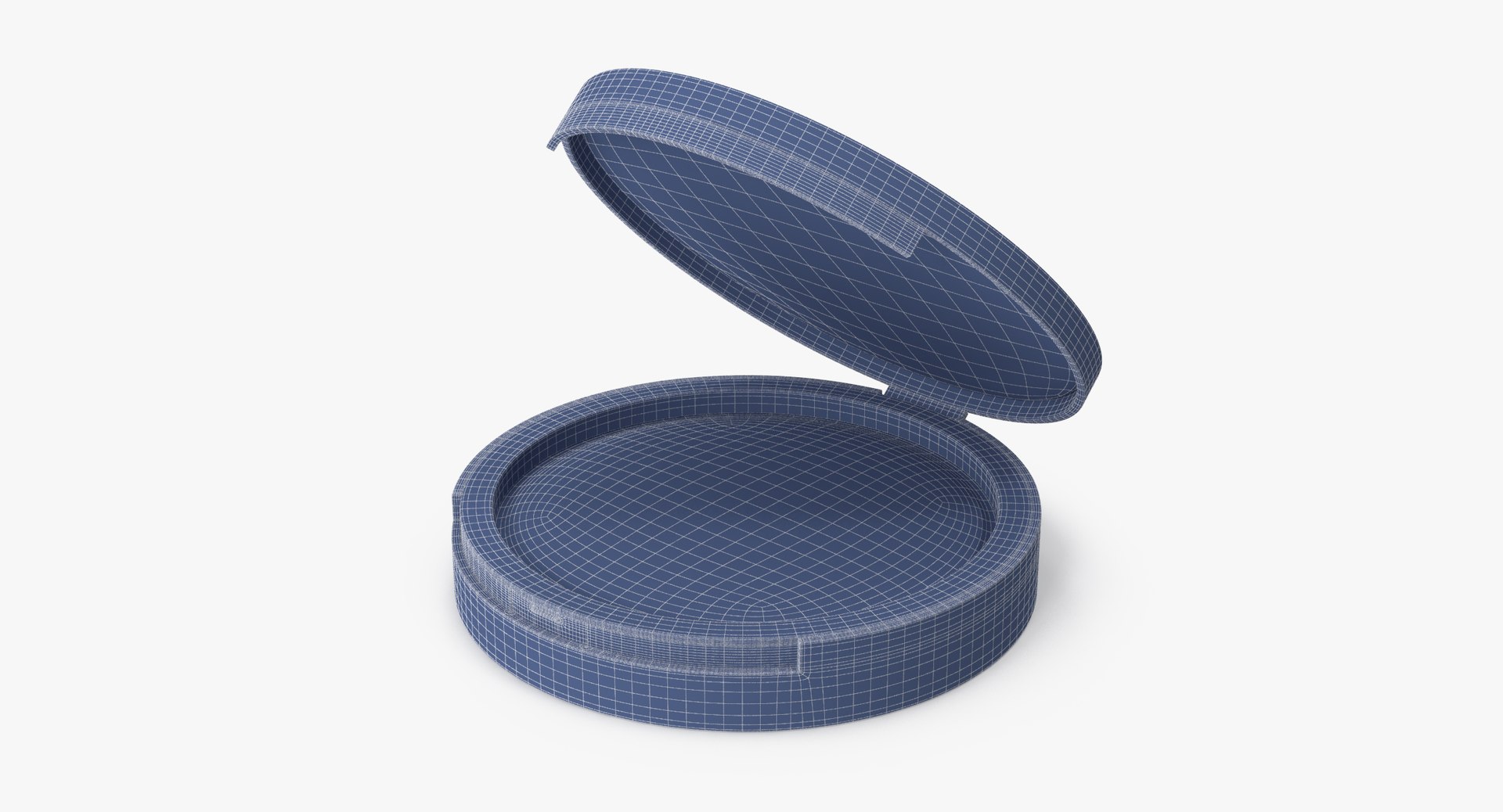 3d c4d powder canisters puff