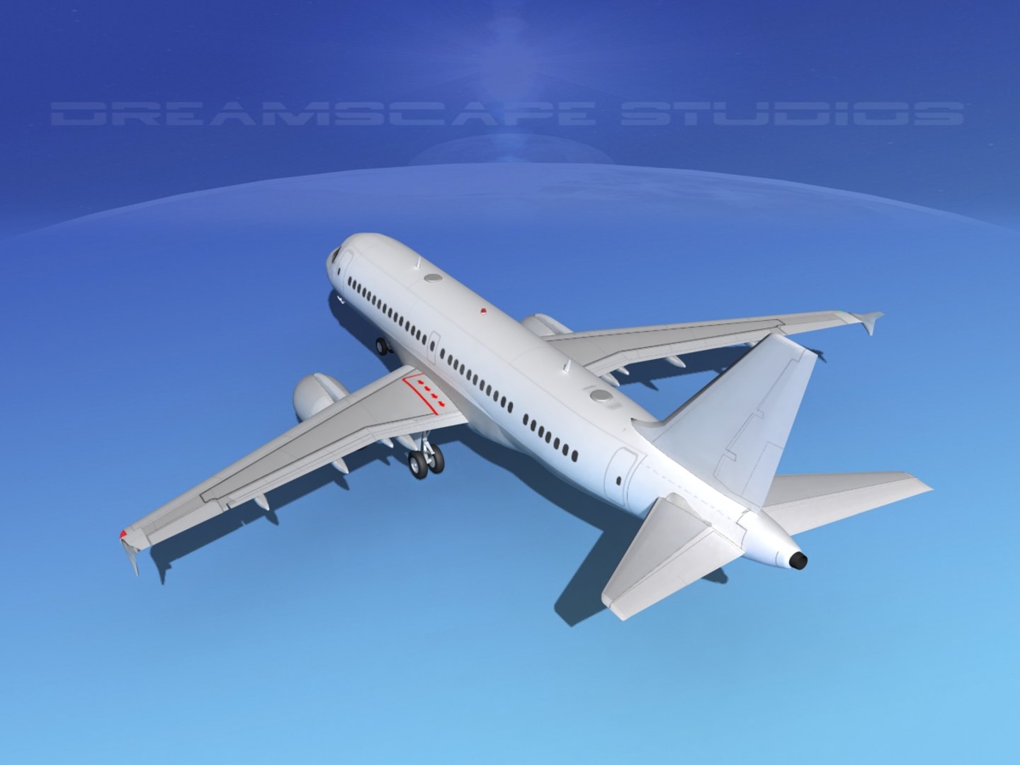 scale airbus a319 obj