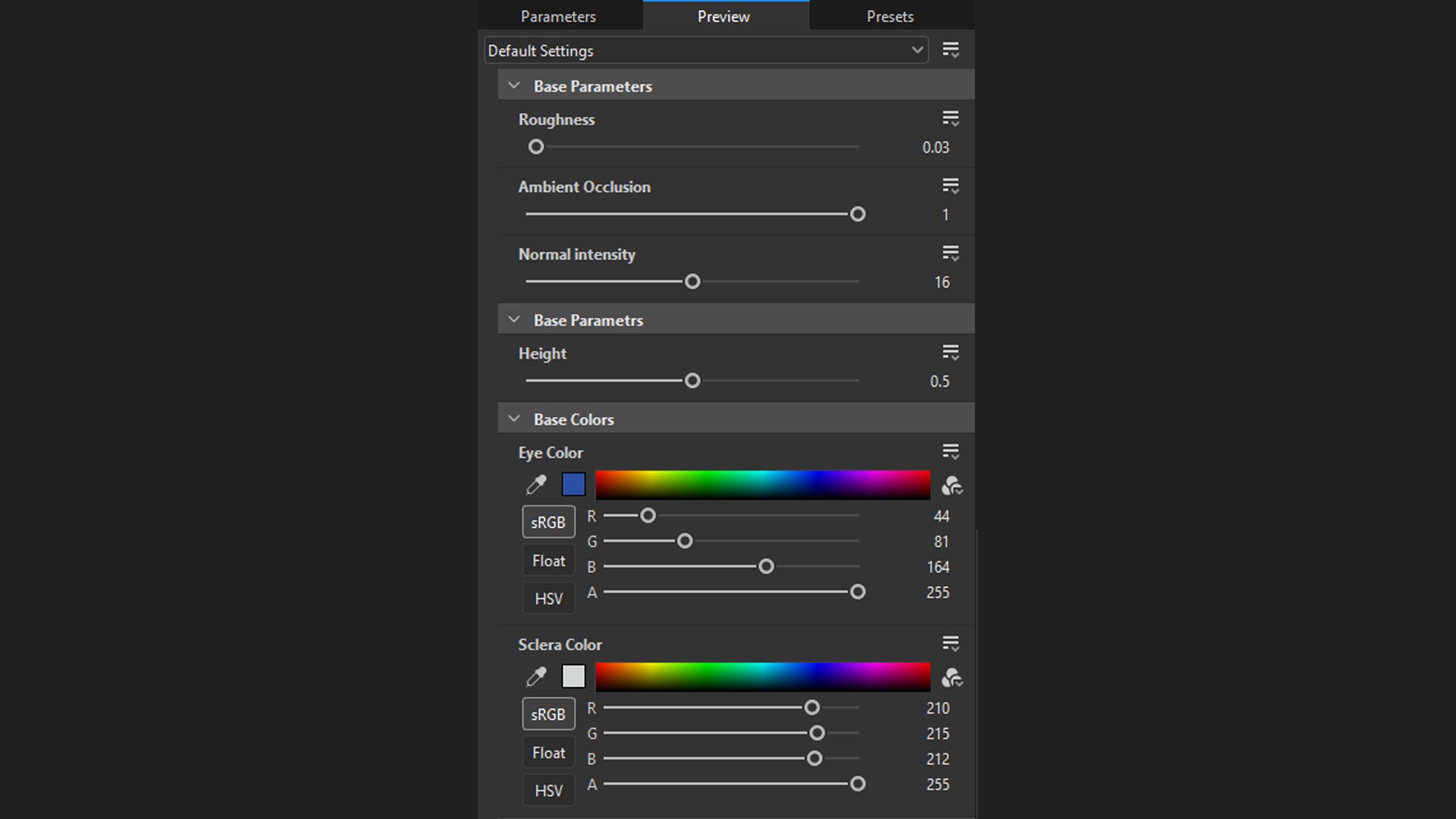3D Stylized Eye Customizable PBR Material Textures Model - TurboSquid ...