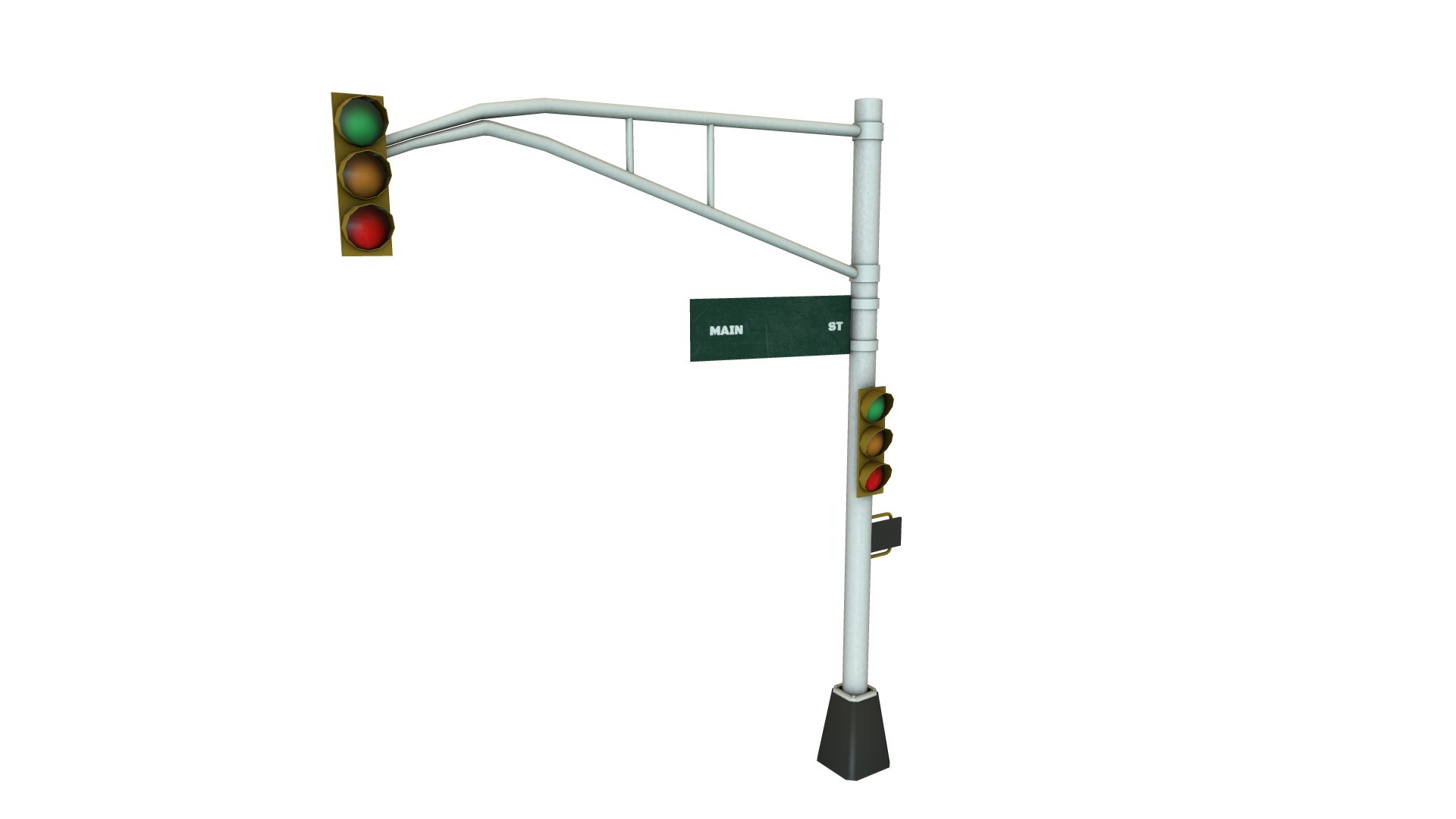 3D Traffic Light Model - TurboSquid 1917812