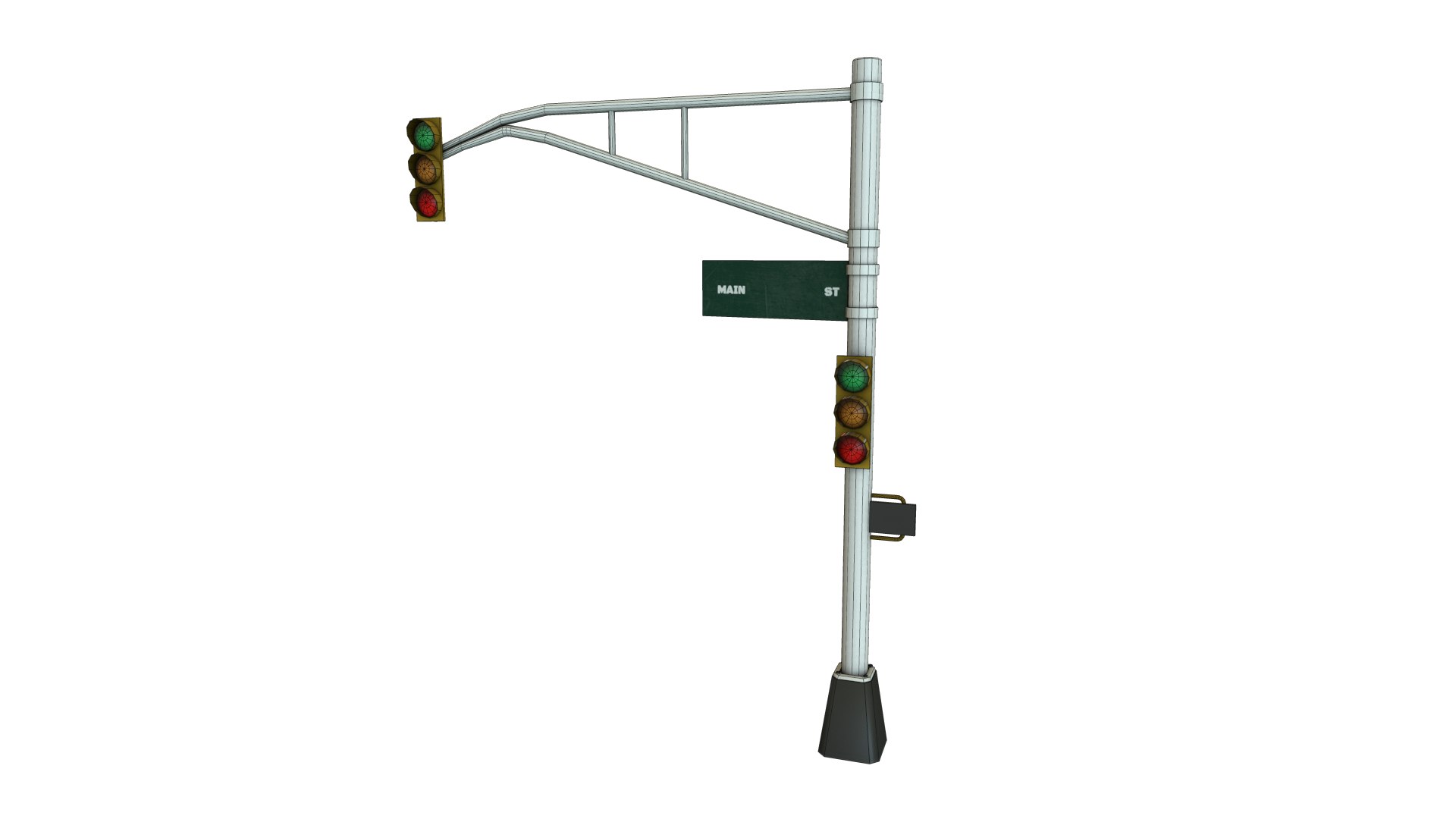 3D Traffic Light Model - TurboSquid 1917812