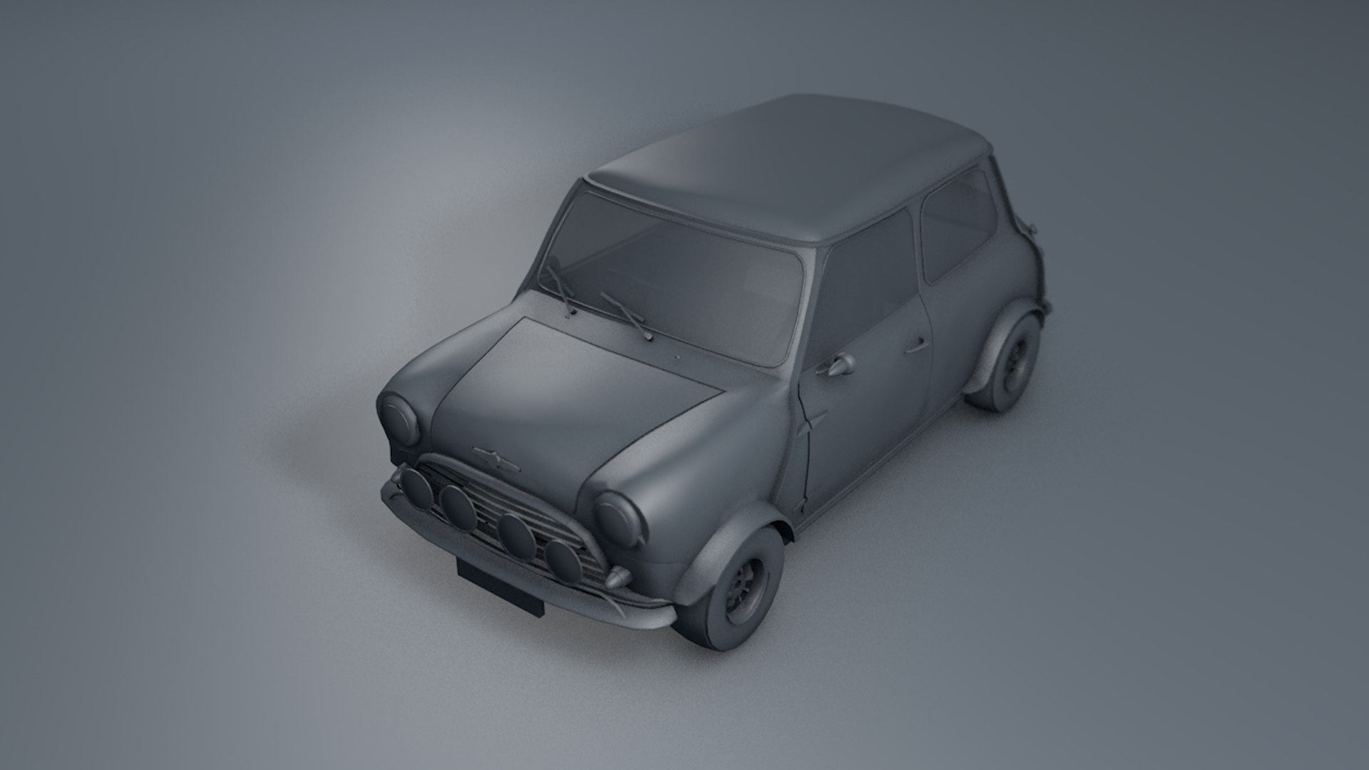 3D Mini Austin Morris Coupe - TurboSquid 1415677