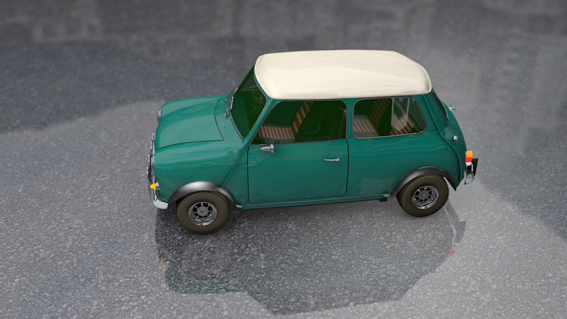 3D Mini Austin Morris Coupe - TurboSquid 1415677