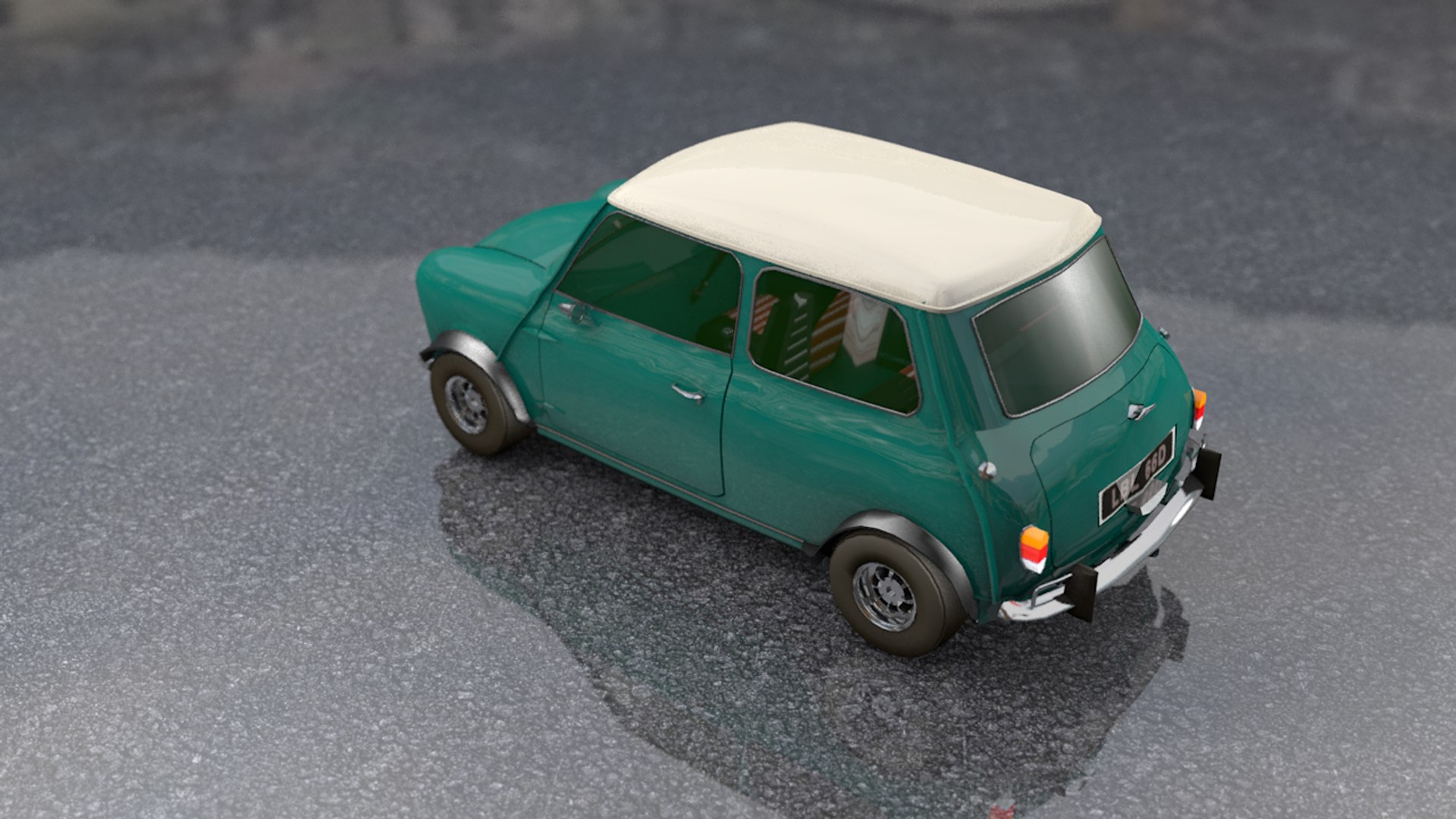 3D Mini Austin Morris Coupe - TurboSquid 1415677