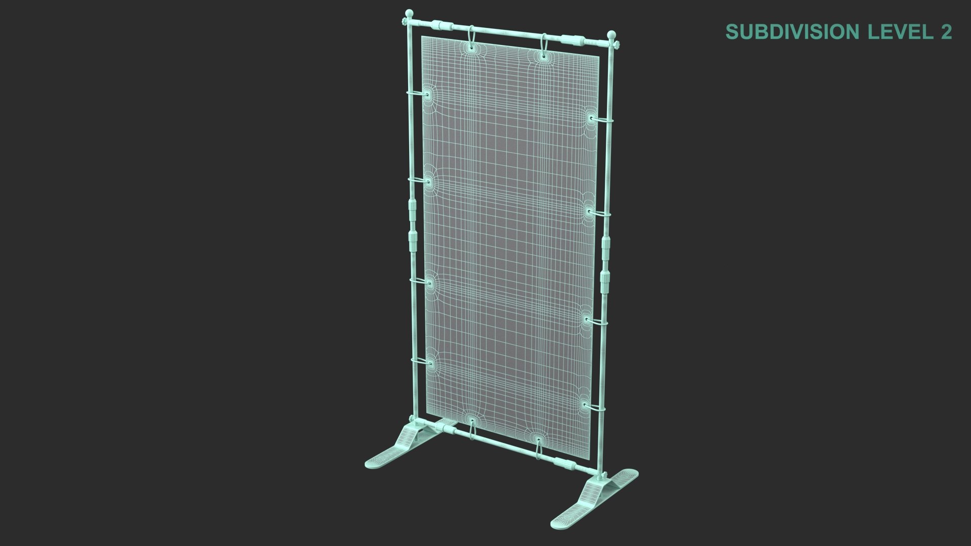 Advertising Banner 110x170cm 3D Model - TurboSquid 2010035