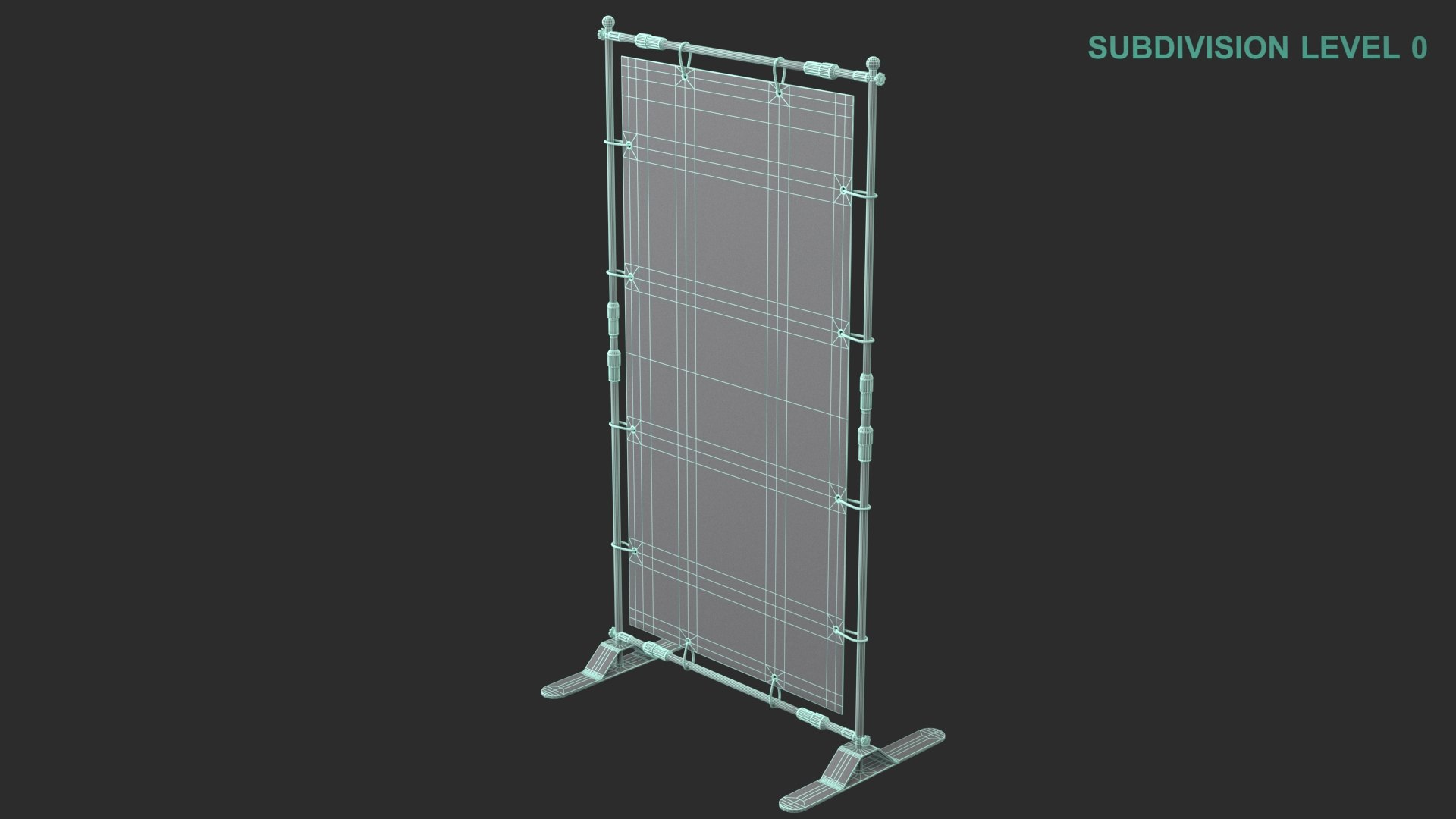 Advertising Banner 110x170cm 3D Model - TurboSquid 2010035