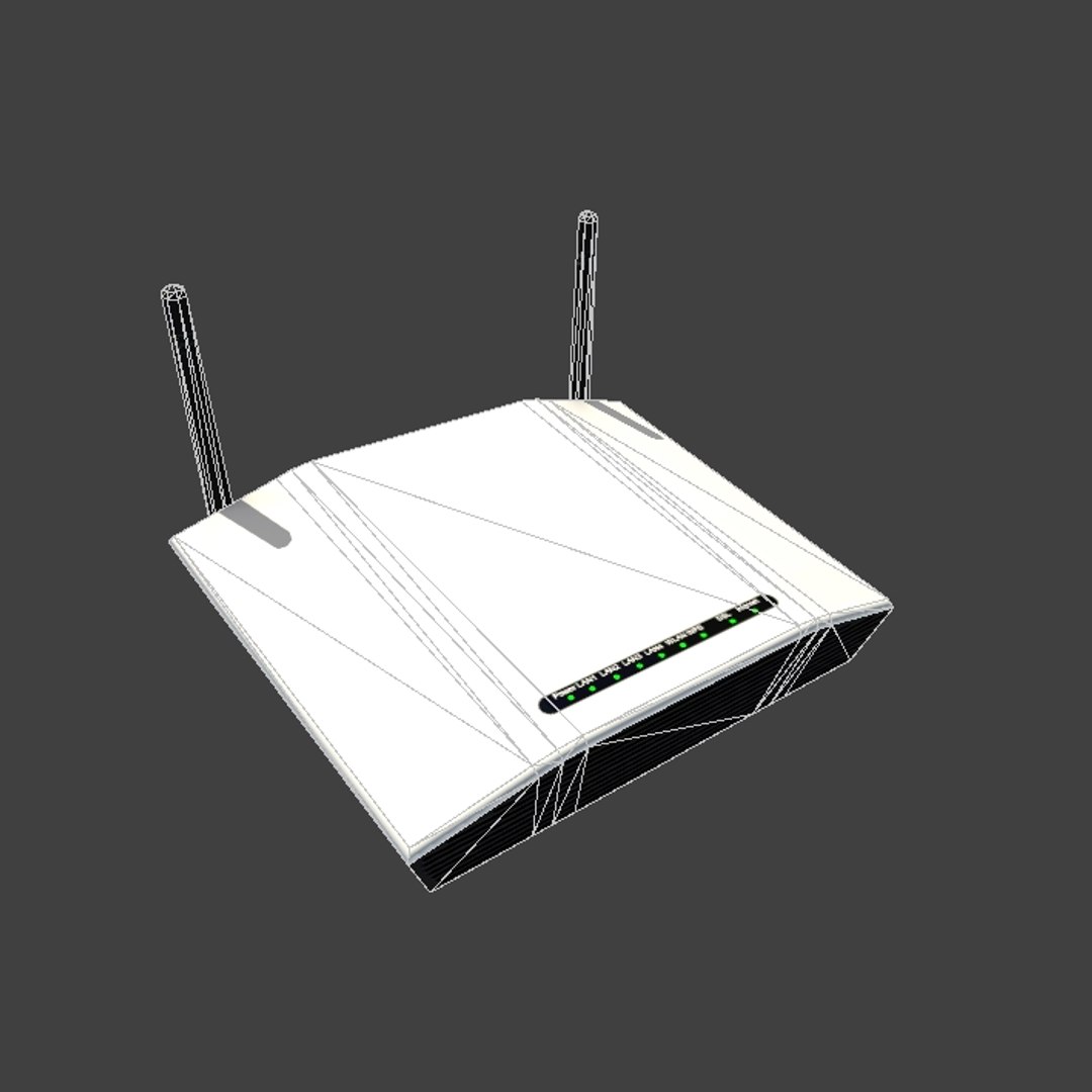 Modem Pbr 3D Model - TurboSquid 1194132