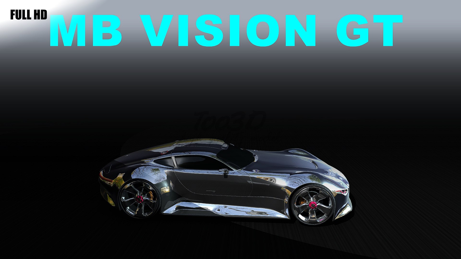 3d model of vision gt