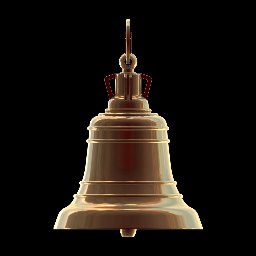 Realistic Christmas Bell 3D Model - TurboSquid 1227716