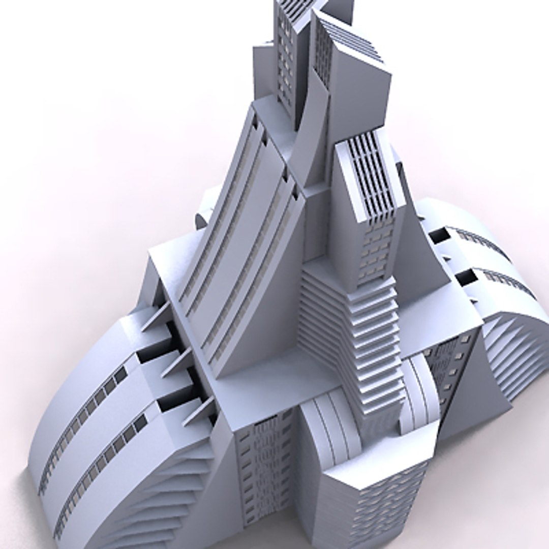 Modern Architecture 3d Model