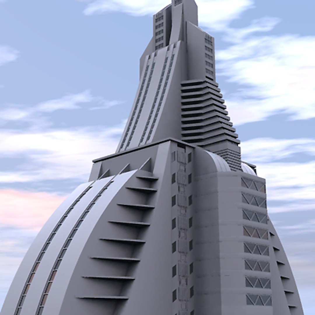 Modern Architecture 3d Model