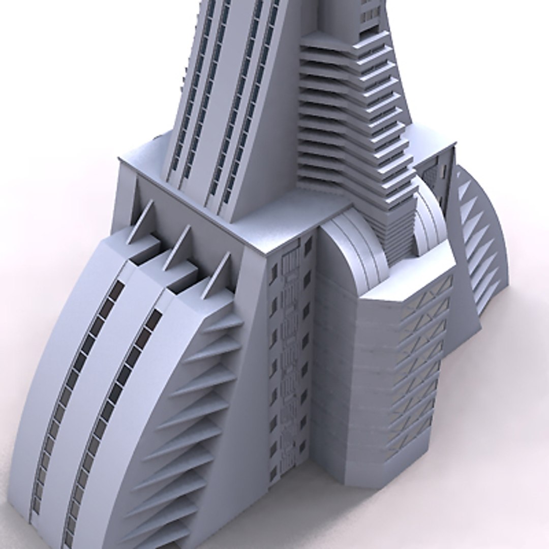 Modern Architecture 3d Model