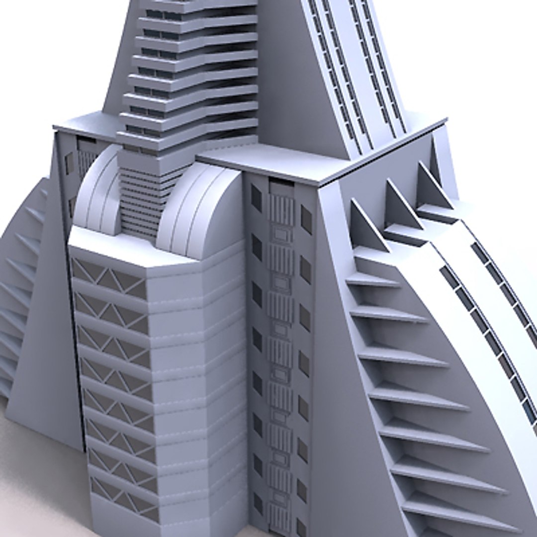 Modern Architecture 3d Model