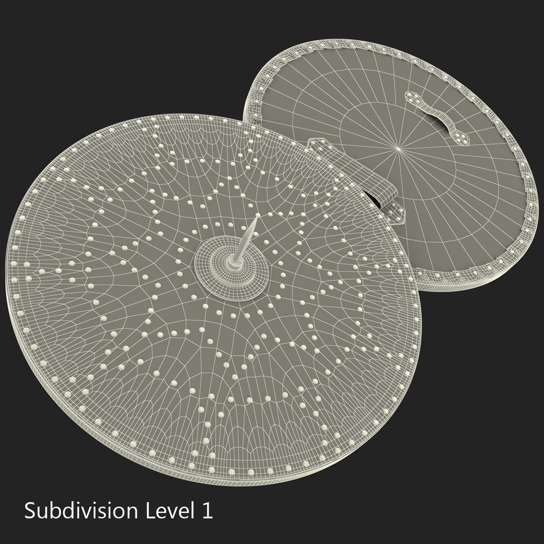 targe shield 3d max