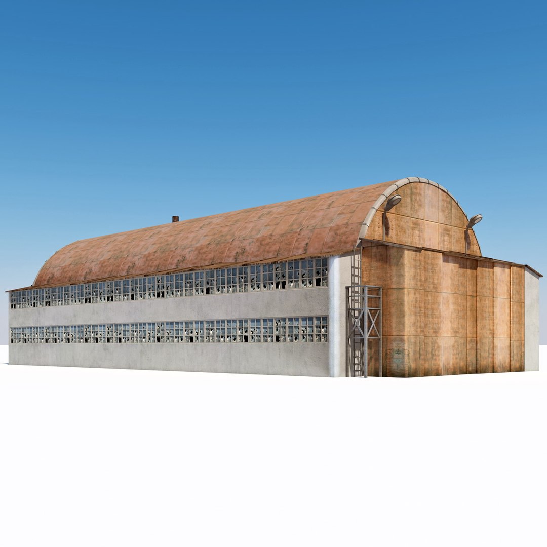 Hangar 8 3d C4d
