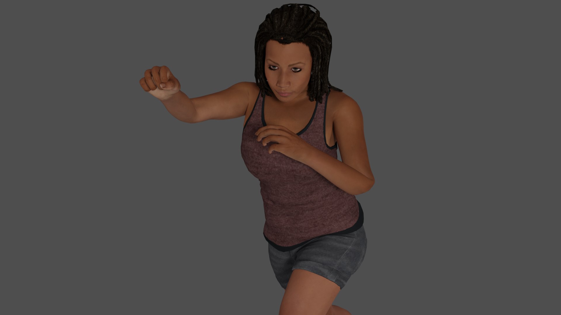 3D Rigged Female Character 34 - TurboSquid 1923345