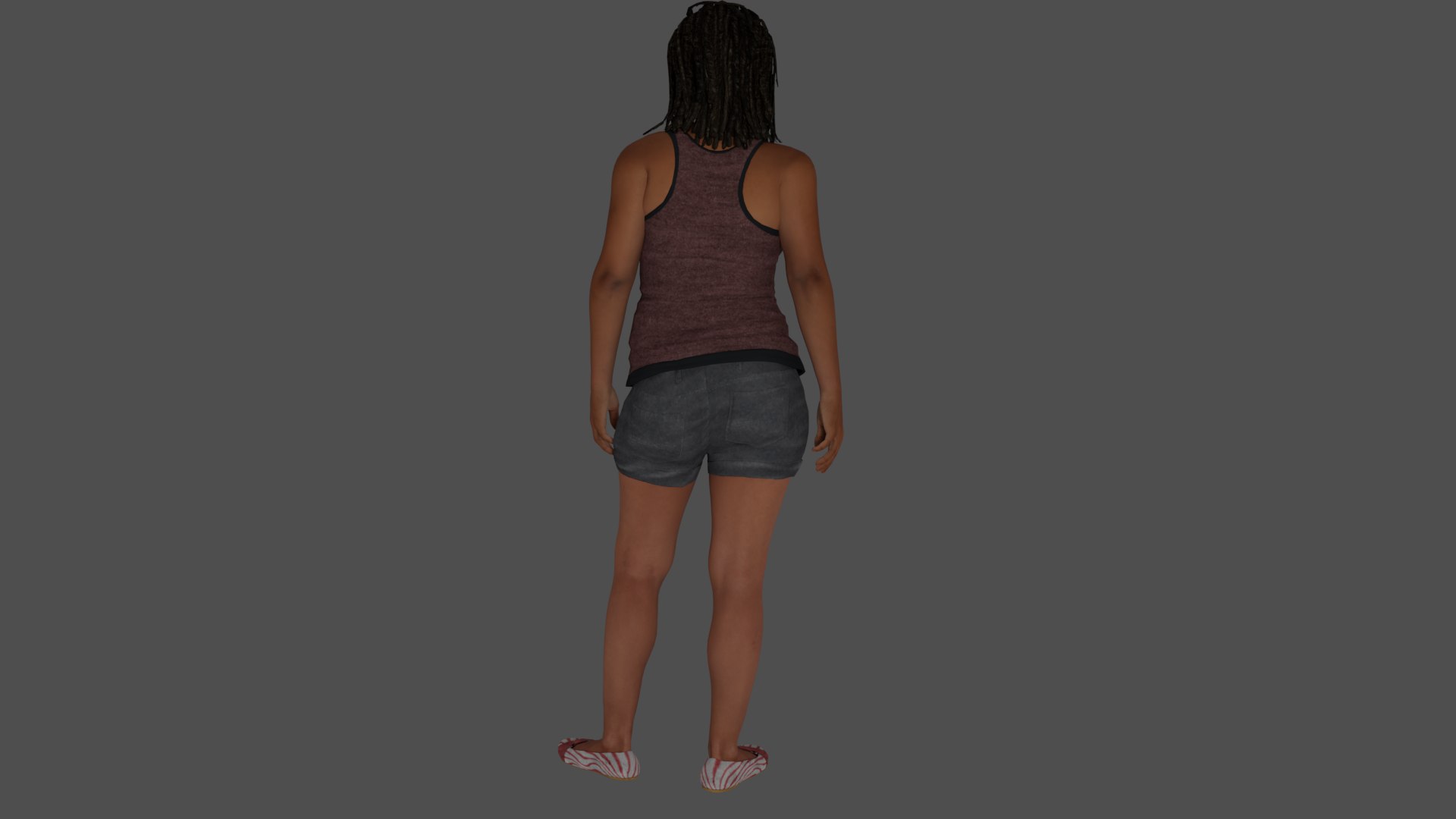 3D Rigged Female Character 34 - TurboSquid 1923345