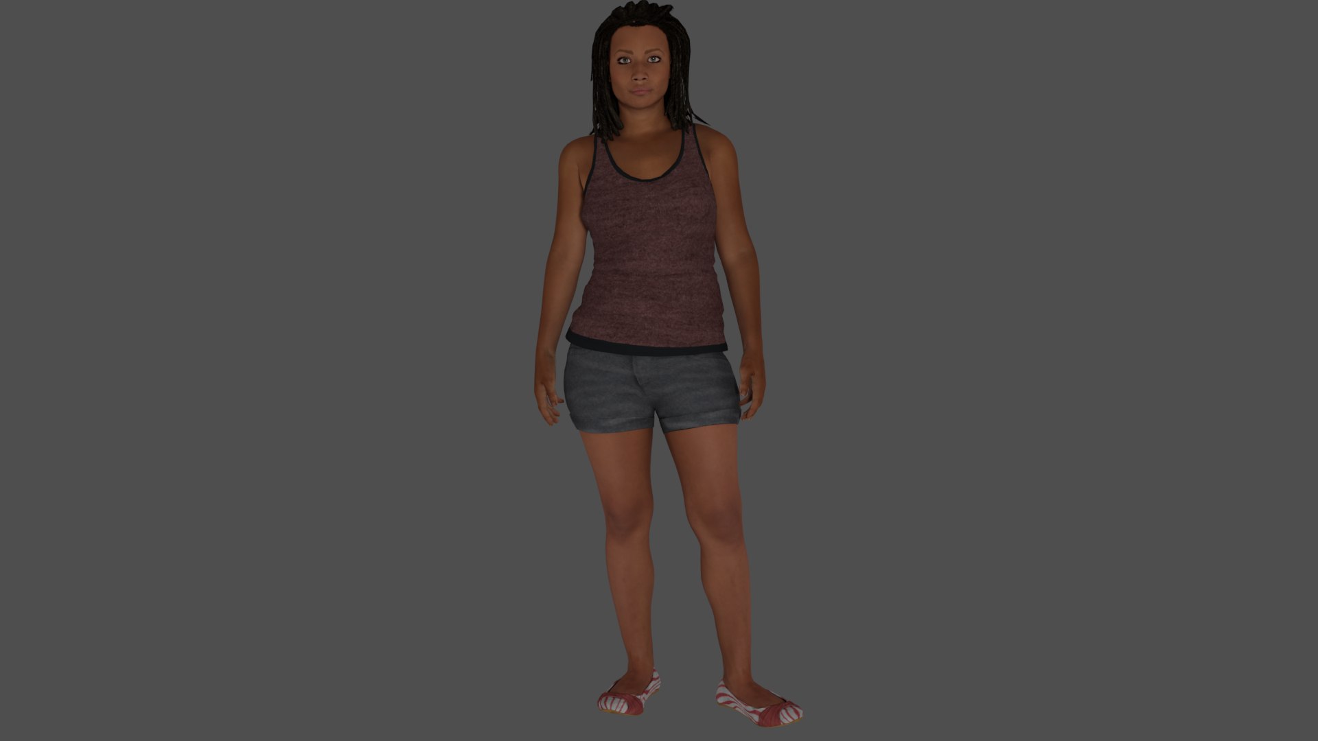3D Rigged Female Character 34 - TurboSquid 1923345