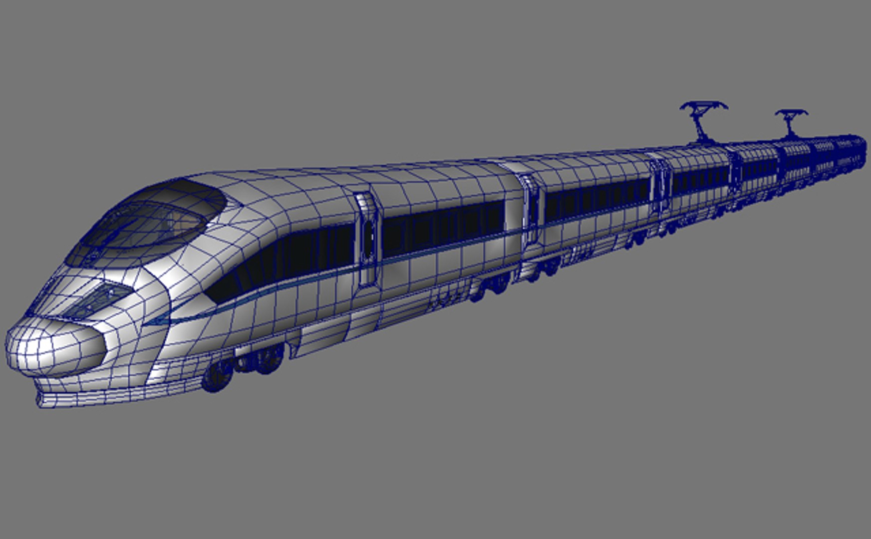 Trains Cab - Speed 3d Model